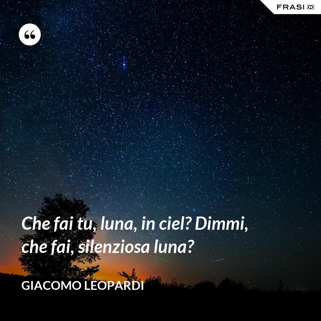 Giacomo Leopardi: le frasi più belle e profonde del grande poeta italiano